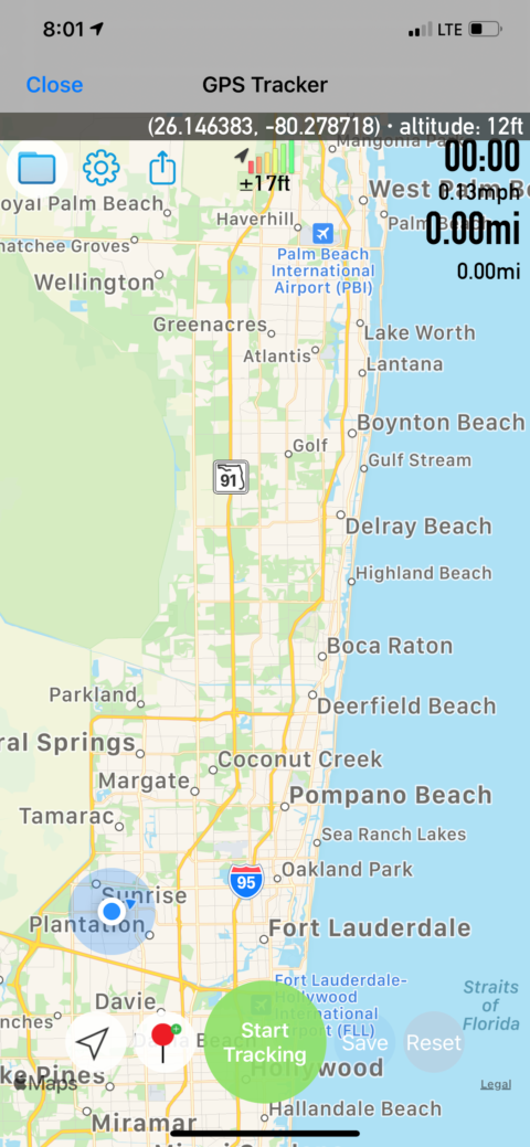 GPS Tracker | GeoNames Map Explorer iOS App