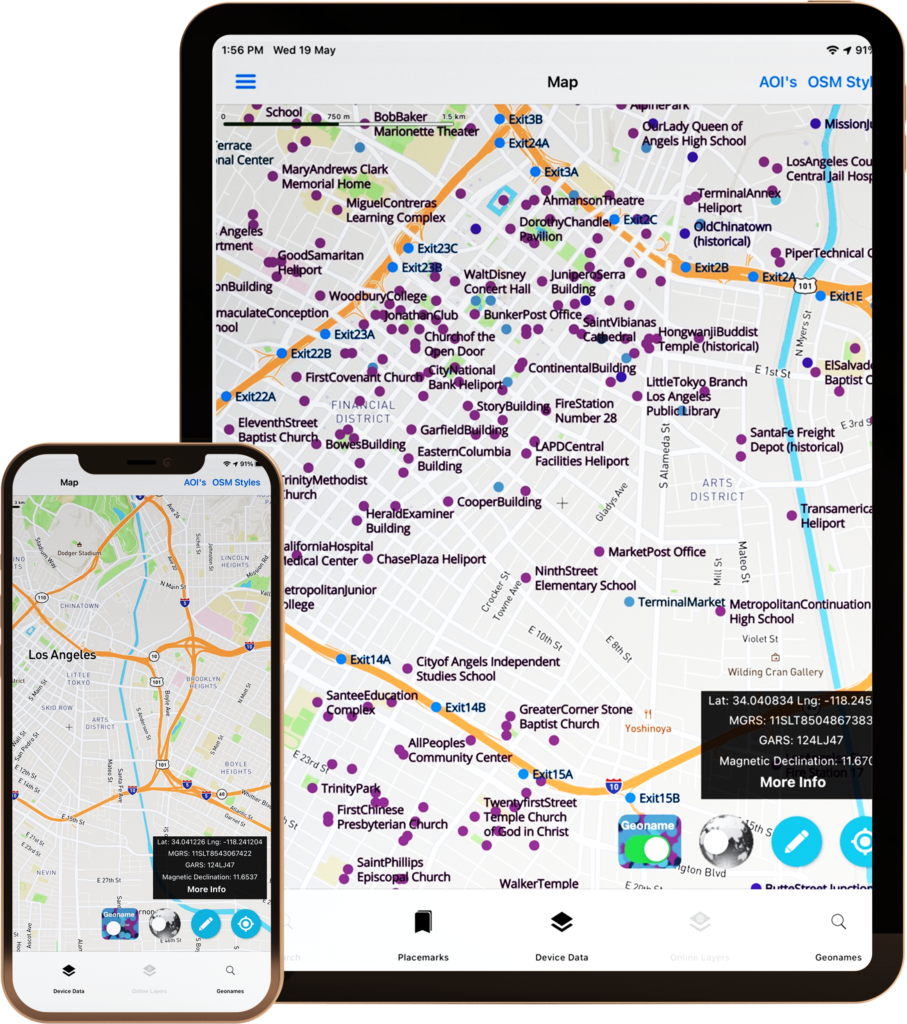 GeoNames Data | GeoNames Map Explorer iOS App